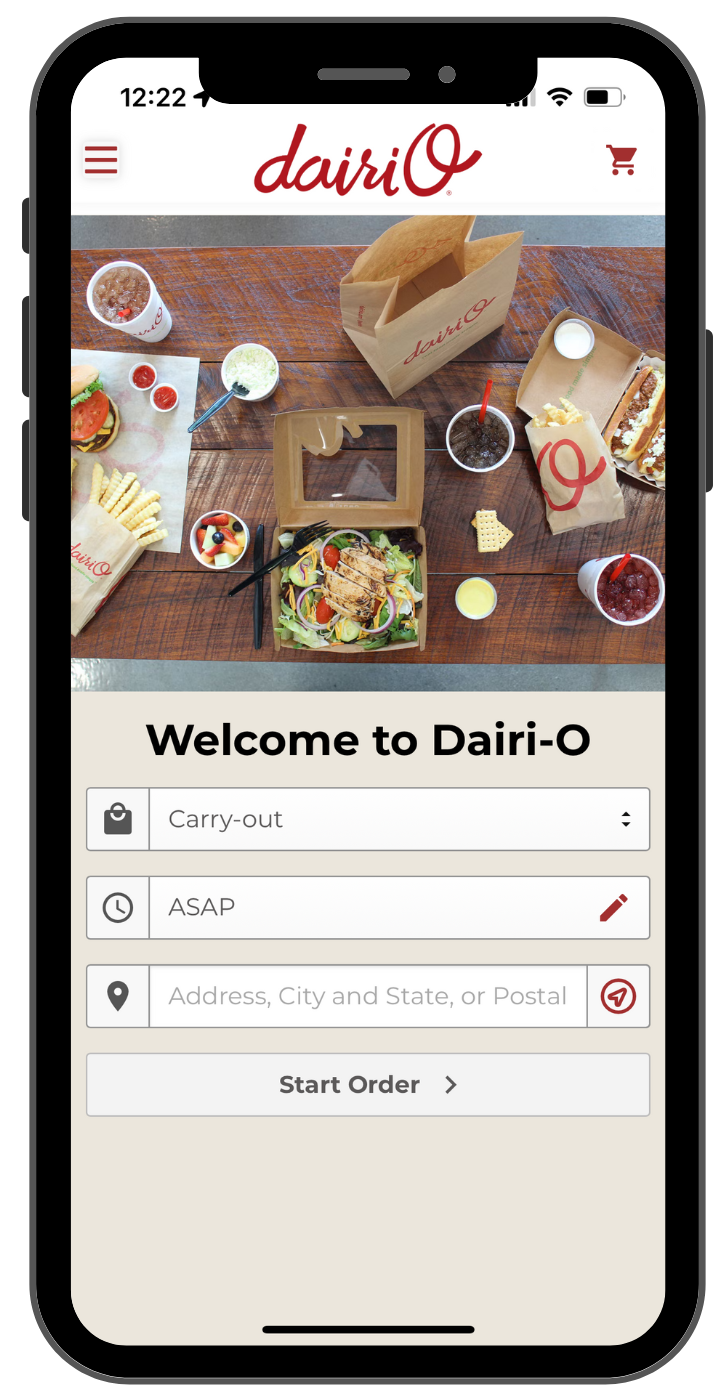 Online Ordering - Dairi-O Restaurants